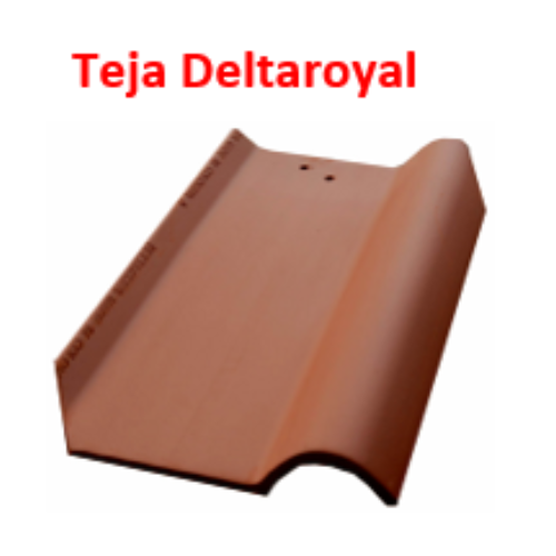 Teja de barro Deltaroyal para techo Delatagres colombia