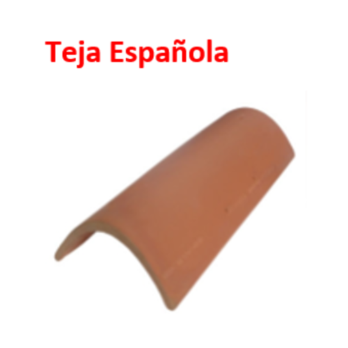 Teja de barro Española para techo Delatagres colombia
